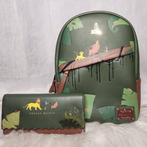 Loungefly | Bags | Loungefly Disney Lion King Simba Pumba Timon Hakuna ...